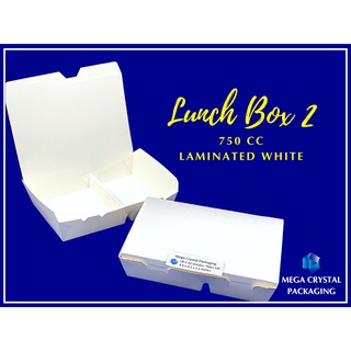 Trigem / Greenbox Meal Box Lunch Box - 2 w/ division 750cc Laminated ...