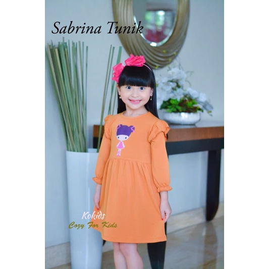 Sabrina Tunic 1-8 Years Baby Terry Import | Shopee Philippines