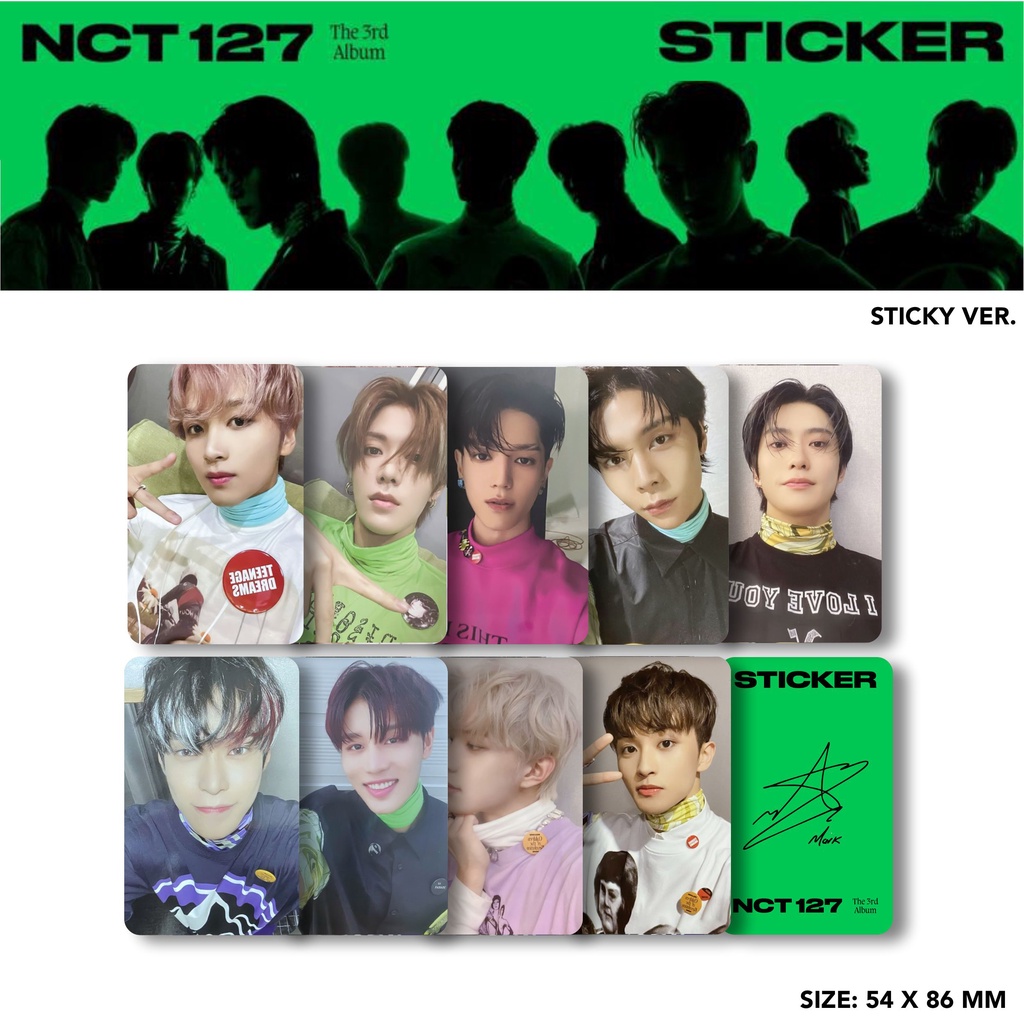 [Photocard] Nct 127 Sticker - Sticky Ver. | Shopee Philippines