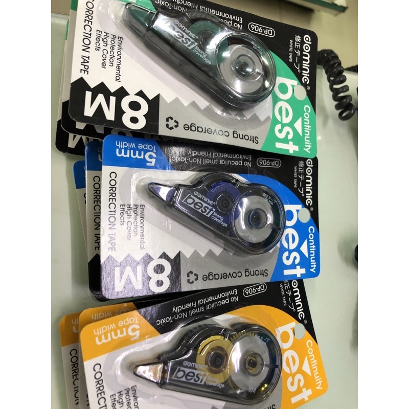 Correction Tape 5mmx8m Best/dominic | Shopee Philippines