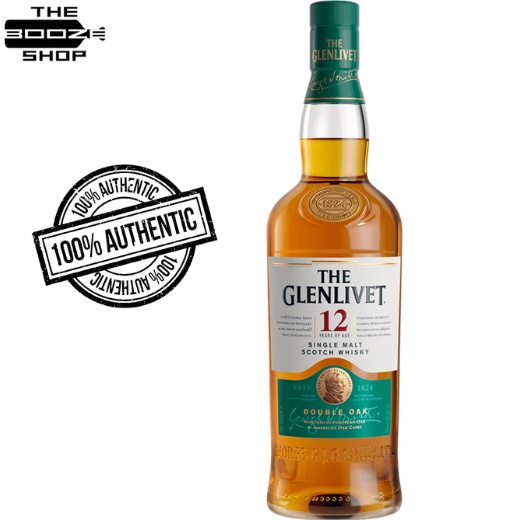 Glenlivet 12 Year Old Double Oak Speyside Single Malt Scotch Whisky 700ml | Shopee Philippines