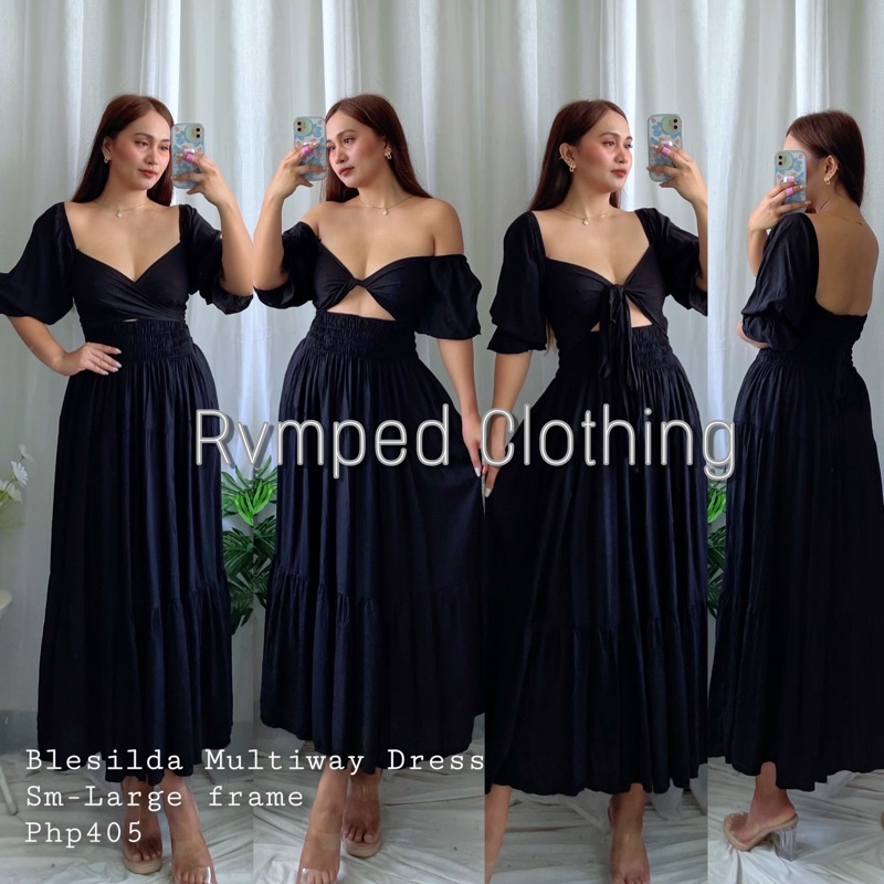 RVMPED Blesilda Infinity Dress | Shopee Philippines