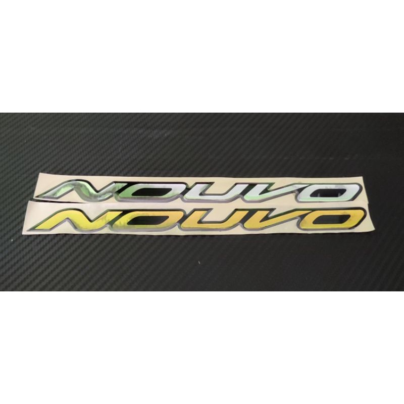 NOUVO YAMAHA MOTORCYCLE LOGO embossed EMBLEM | Shopee Philippines