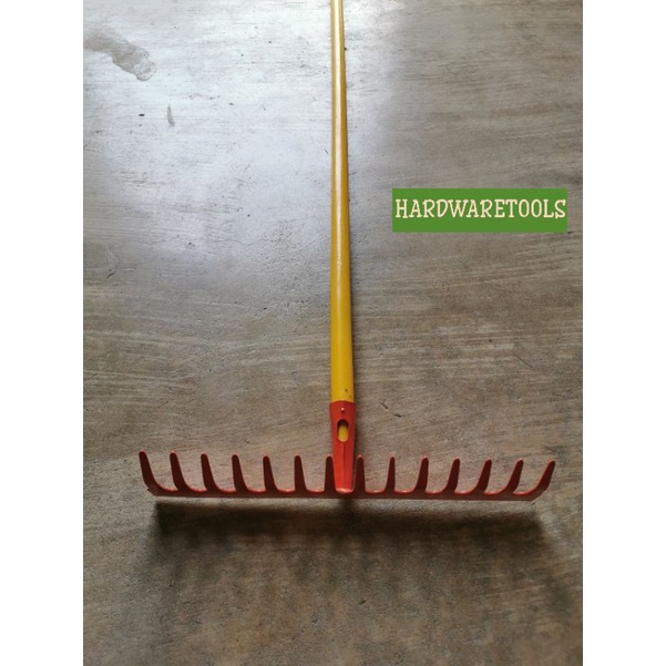 Eagle Garden Rake 14 Teeth / Gardening Rake / Rake with Handle ...