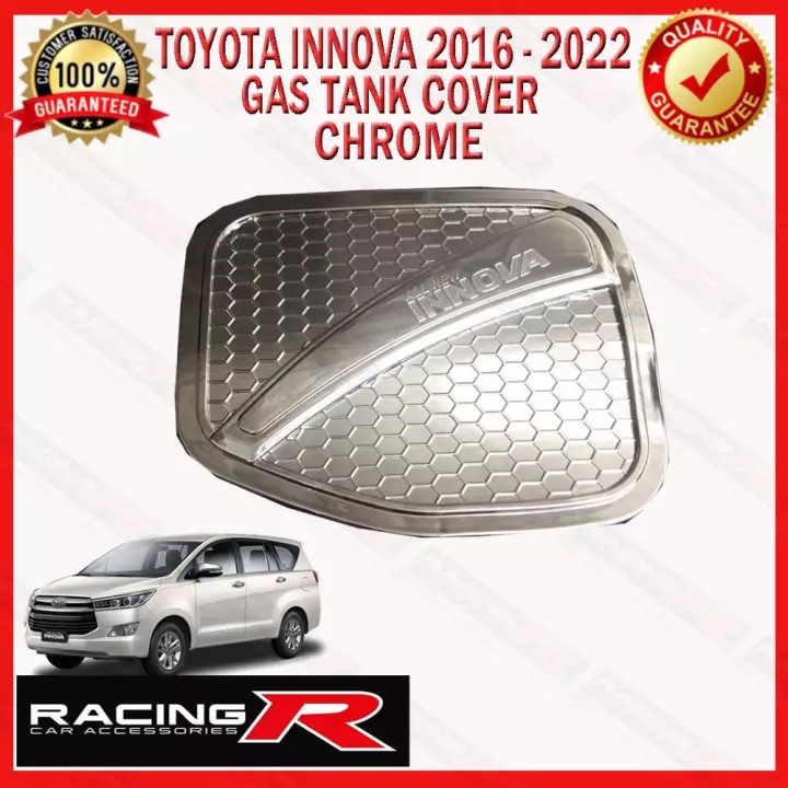Toyota Innova 2016 to 2023 Gas Tank Garnish Cover Chrome 2017 2018 2019 ...