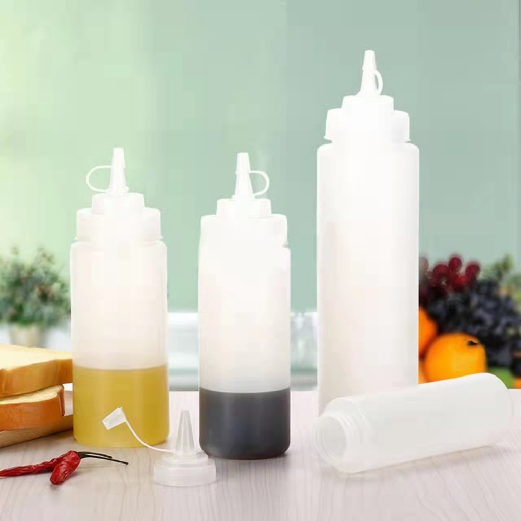 Squeeze Bottle Ketchup Dispenser Tomato Salad Dressing Plastic Bottle ...