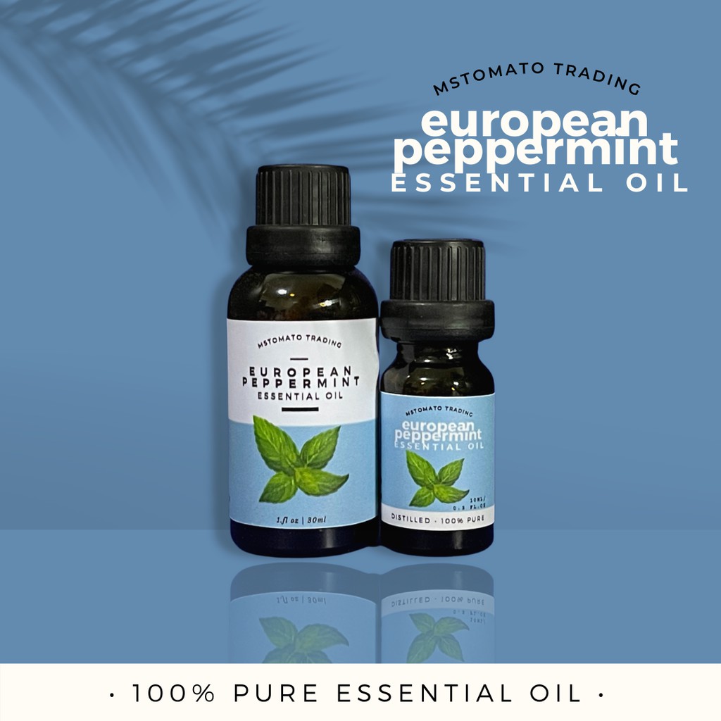 EUROPEAN PEPPERMINT Essential Oil 10ml-30ml for Aromatherapy and ...