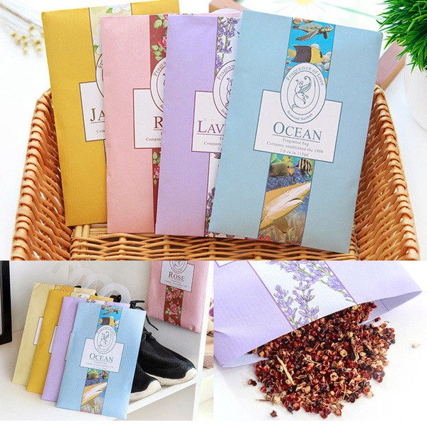 Scented Fragrance for Wardrobe Home Drawer Perfume Sachet Pouch Bag ...