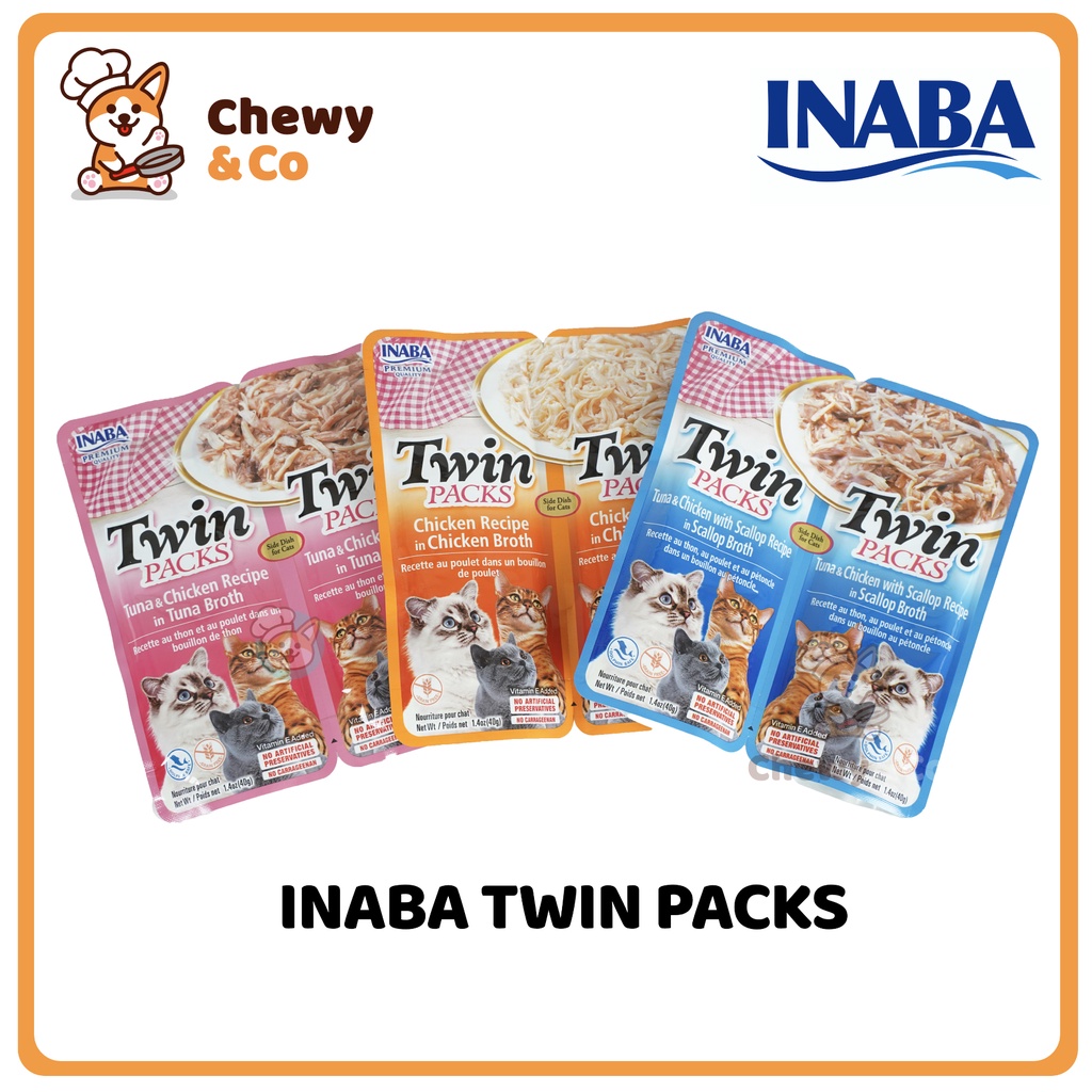 Inaba Twin Pack Wet Cat Food (40g x 2 Packs) | Shopee Philippines