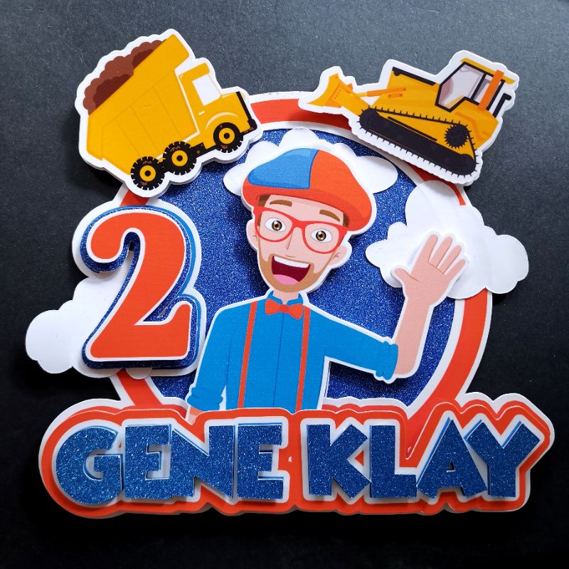 Customized BLIPPI Cake Topper | Shopee Philippines