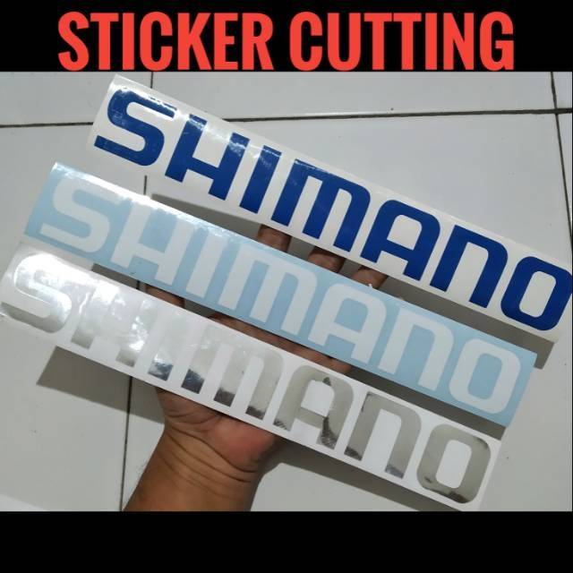 Sticker cutting shimano logo Sticker | Shopee Philippines