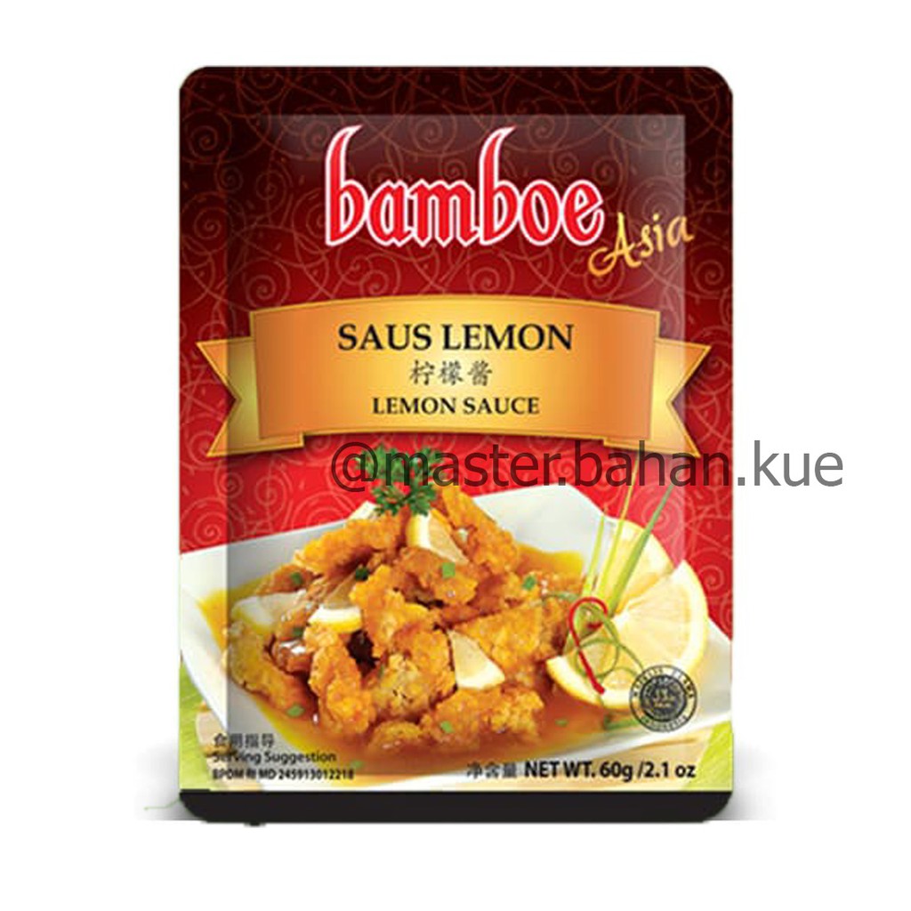 Bamboe Asia Lemon Sauce 60gr | Shopee Philippines