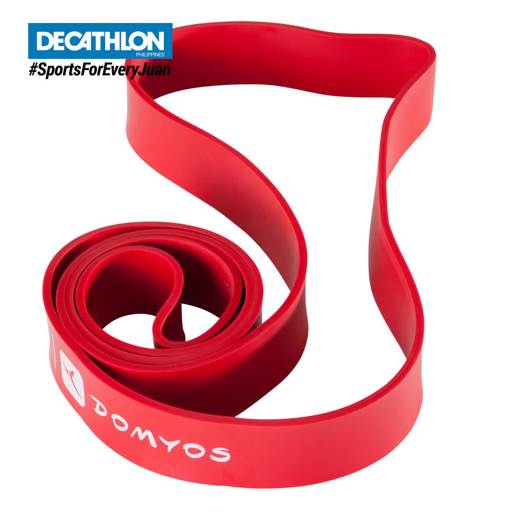 Decathlon Domyos Cross-Training Elastic Training Band 45 kg | Shopee ...