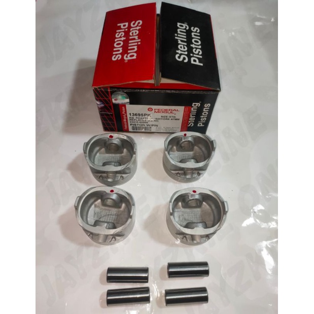 PISTON AND PIN ASSEMBLY FOR HYUNDAI GETZ (23410-02200 / 13695PK ...