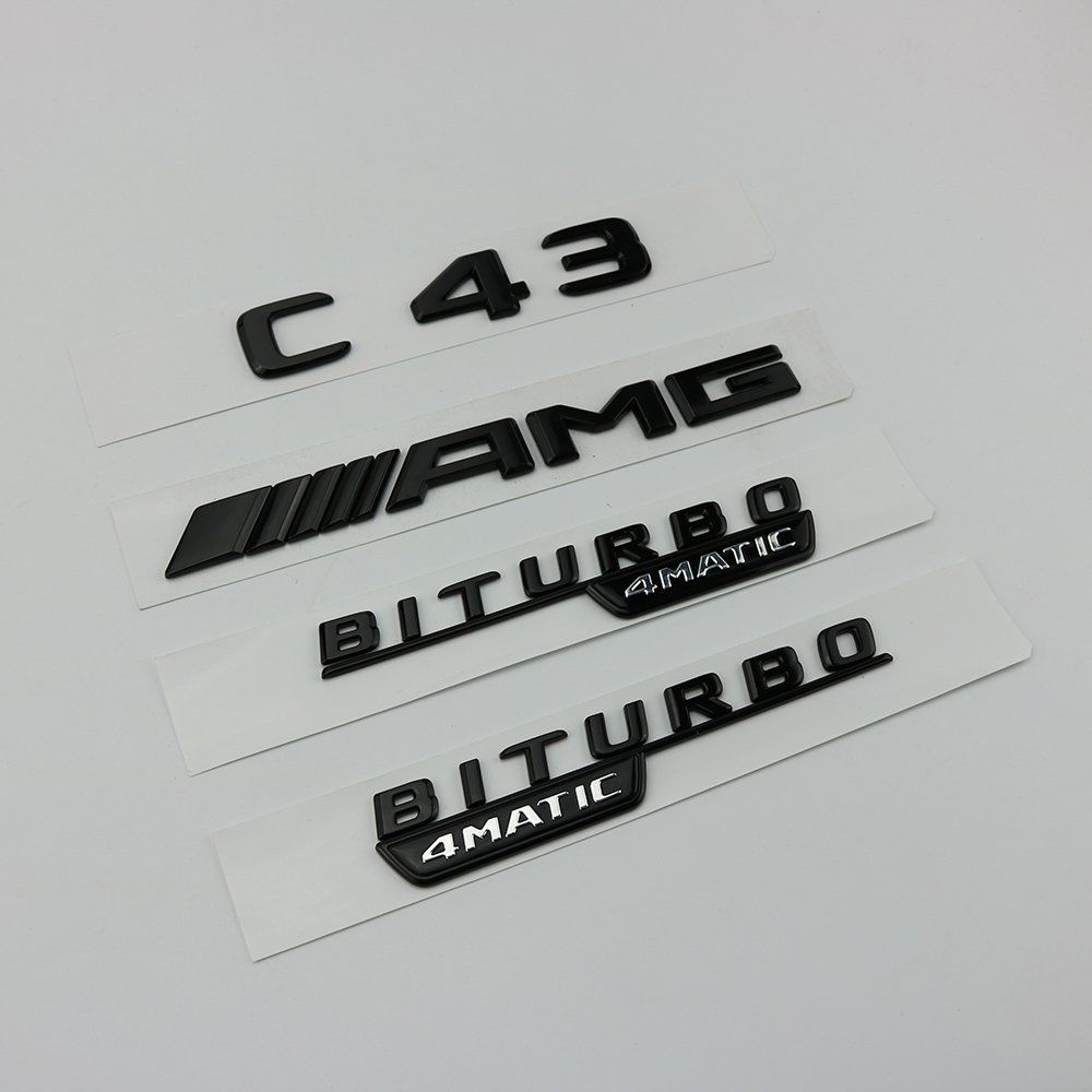 Mercedes-benz Car Logo C63S A45 GLA45 CLA45 CLS63 E63 S AMG Word Label ...