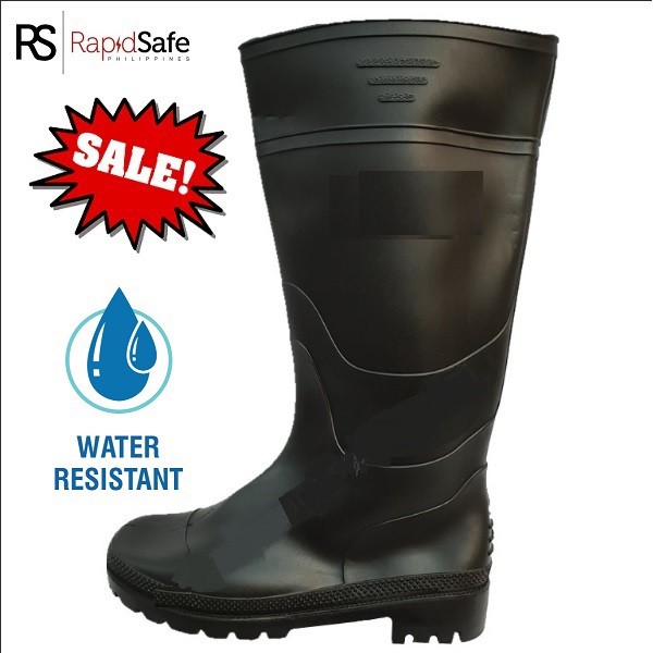 Rubber Boots Ordinary Bota Size 6 | Shopee Philippines