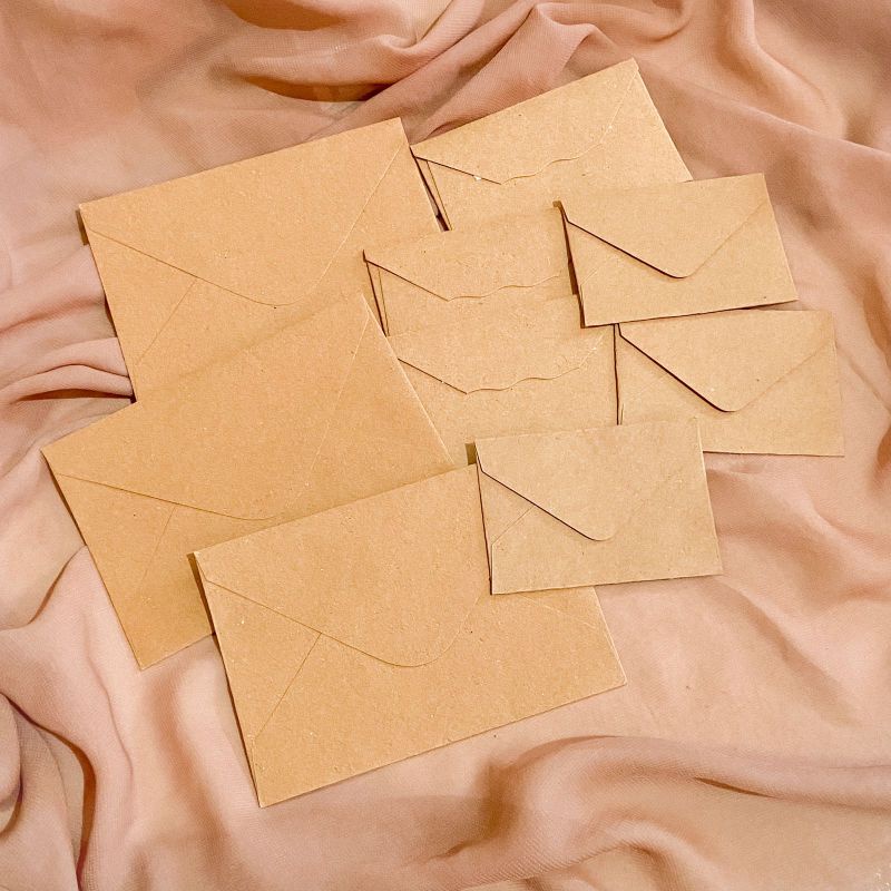 Vintage KRAFT ENVELOPE/ AESTHETIC ENVELOPE/ RUSTIC ENVELOPE | Shopee ...