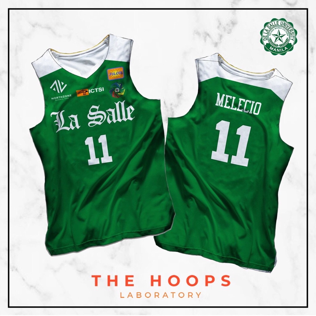 The DLSU Green Archers UAAP De La Salle Full Sublimated Basketball ...