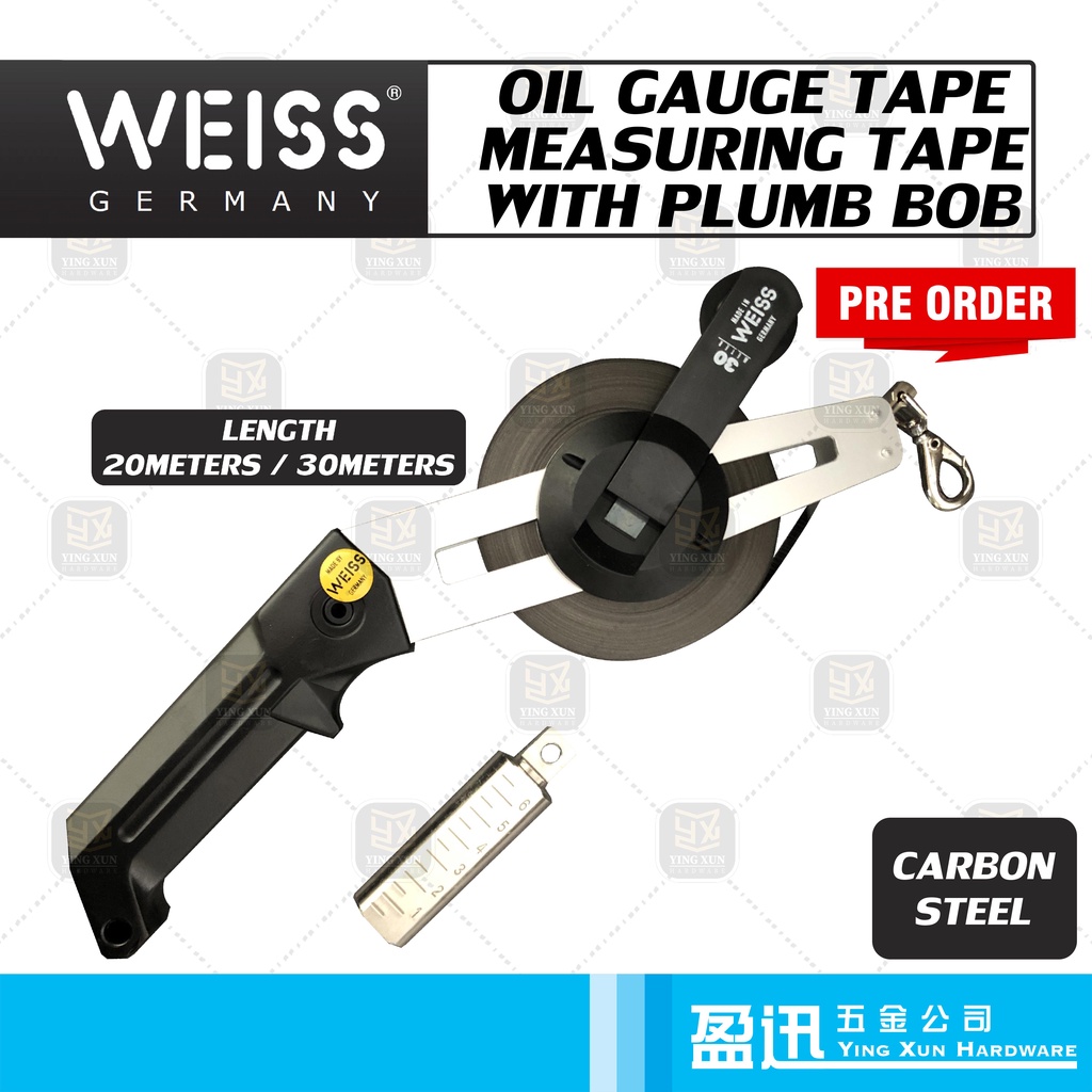 Weiss Bandmab Carbon Steel Oil Gauging Tape Oil Tank Sounding Tape With ...