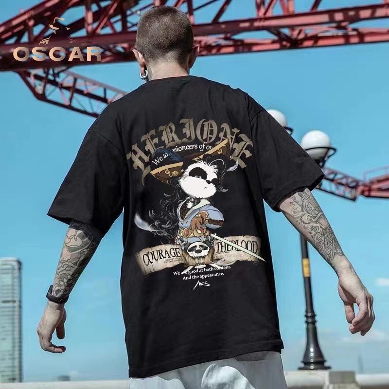 Lucky T365 1 Killua Oversized Shirt Loose Fit Korean Oversized Tshirt