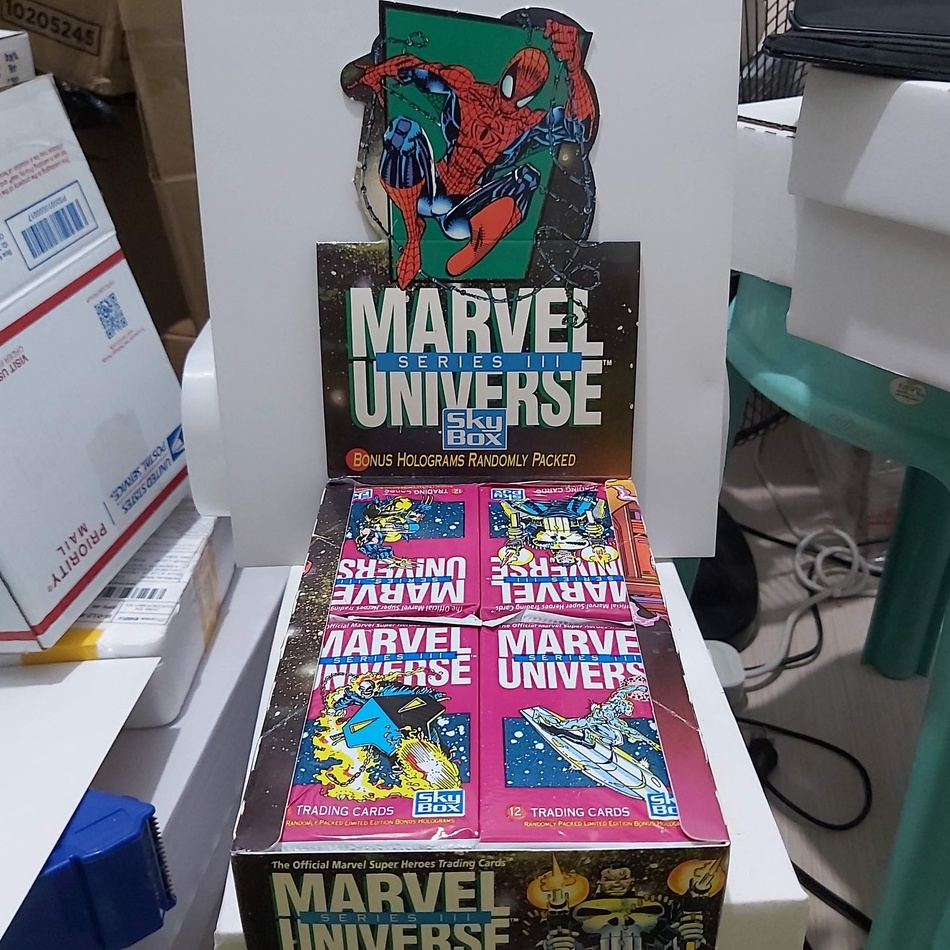 SEALED PACK ONLY: 1992 Marvel Series III Cards Spider-Man Thor Strange ...
