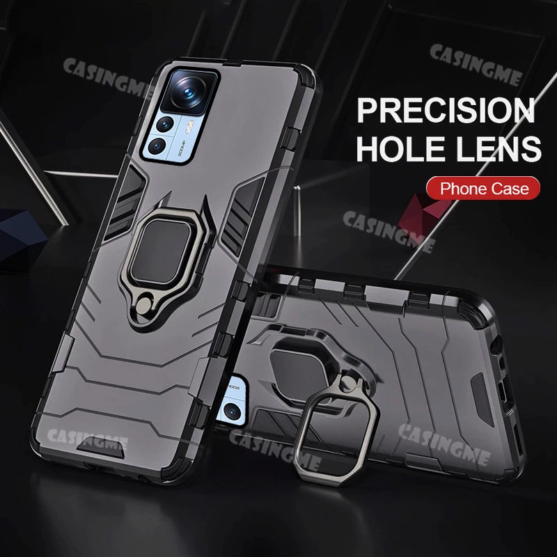 Xiaomi 12T Pro Hard Case Armor Shockproof Protector Casing For Xiami Mi ...