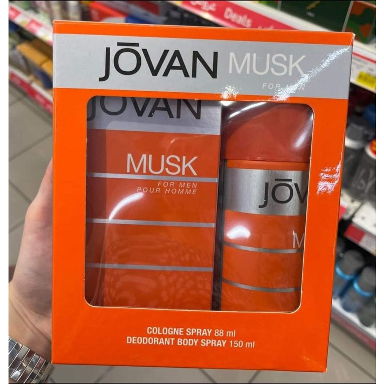 Jovan Musk for men set | Shopee Philippines