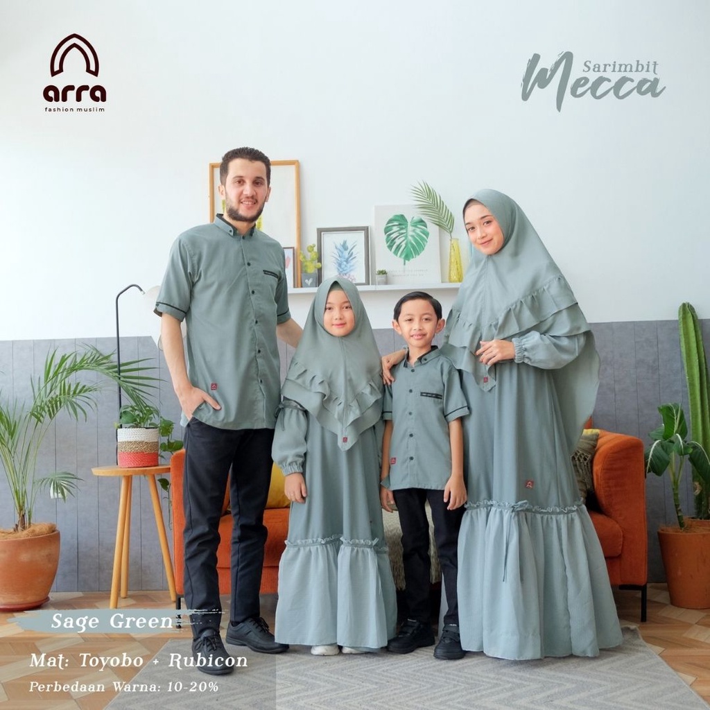 KATUN Koko Muslim Couple Clothes Father Mother And Son Cotton Toyobo ...