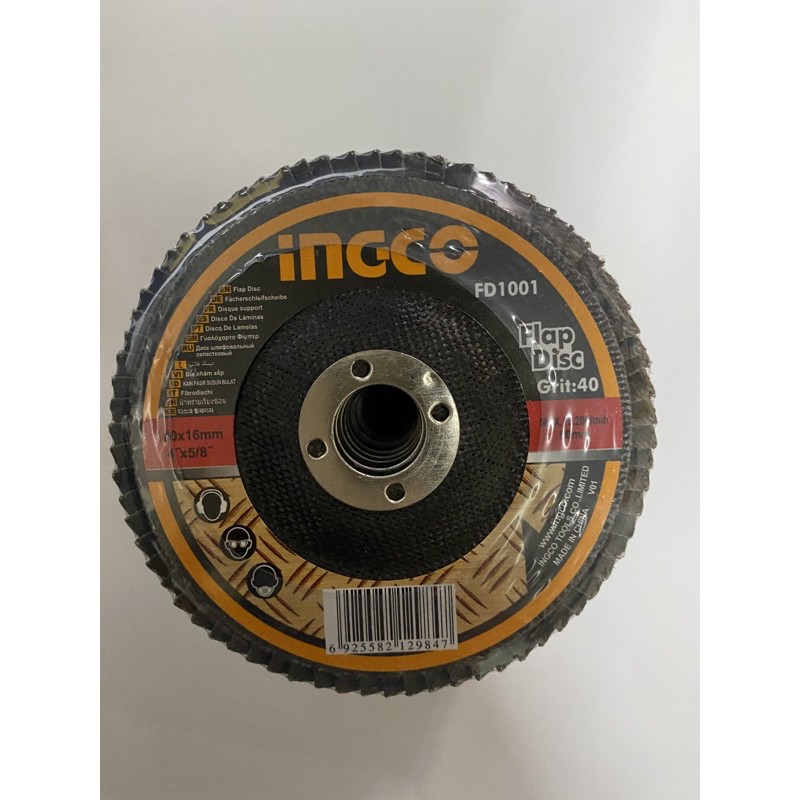 Ingco Flap disc 1 piece only (select grit) | Shopee Philippines