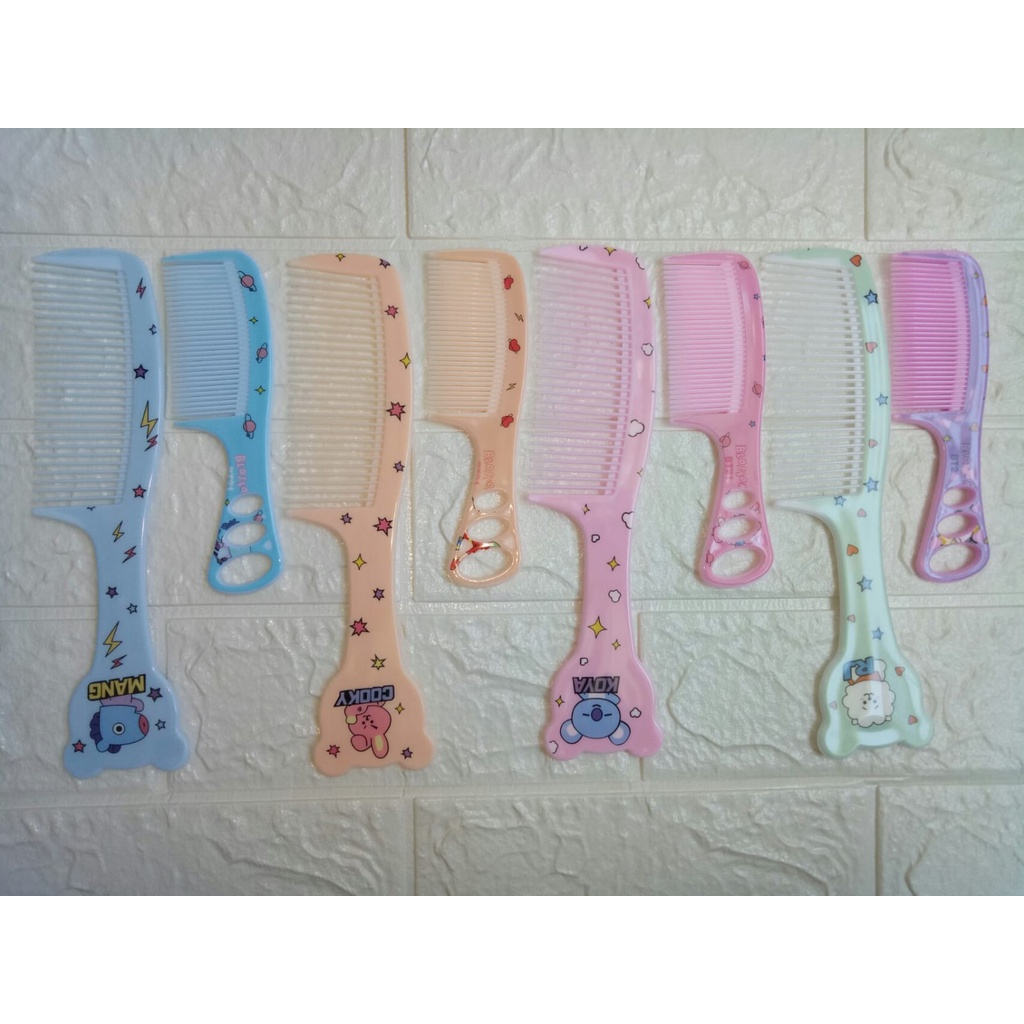 Bts / BT21 Hair Comb | Shopee Philippines