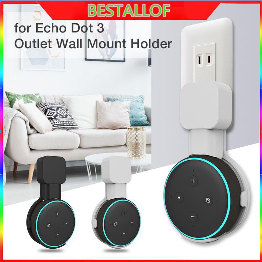 Echo Dot third generation socket wall-mounted hanger bracket For Alexa ...