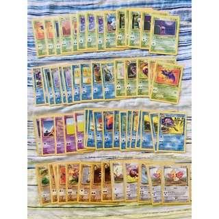 BASE SET, JUNGLE, FOSSIL - VINTAGE POKEMON CARD SALE! Original TCG Pokemon Cards OLD WOTC Era ...