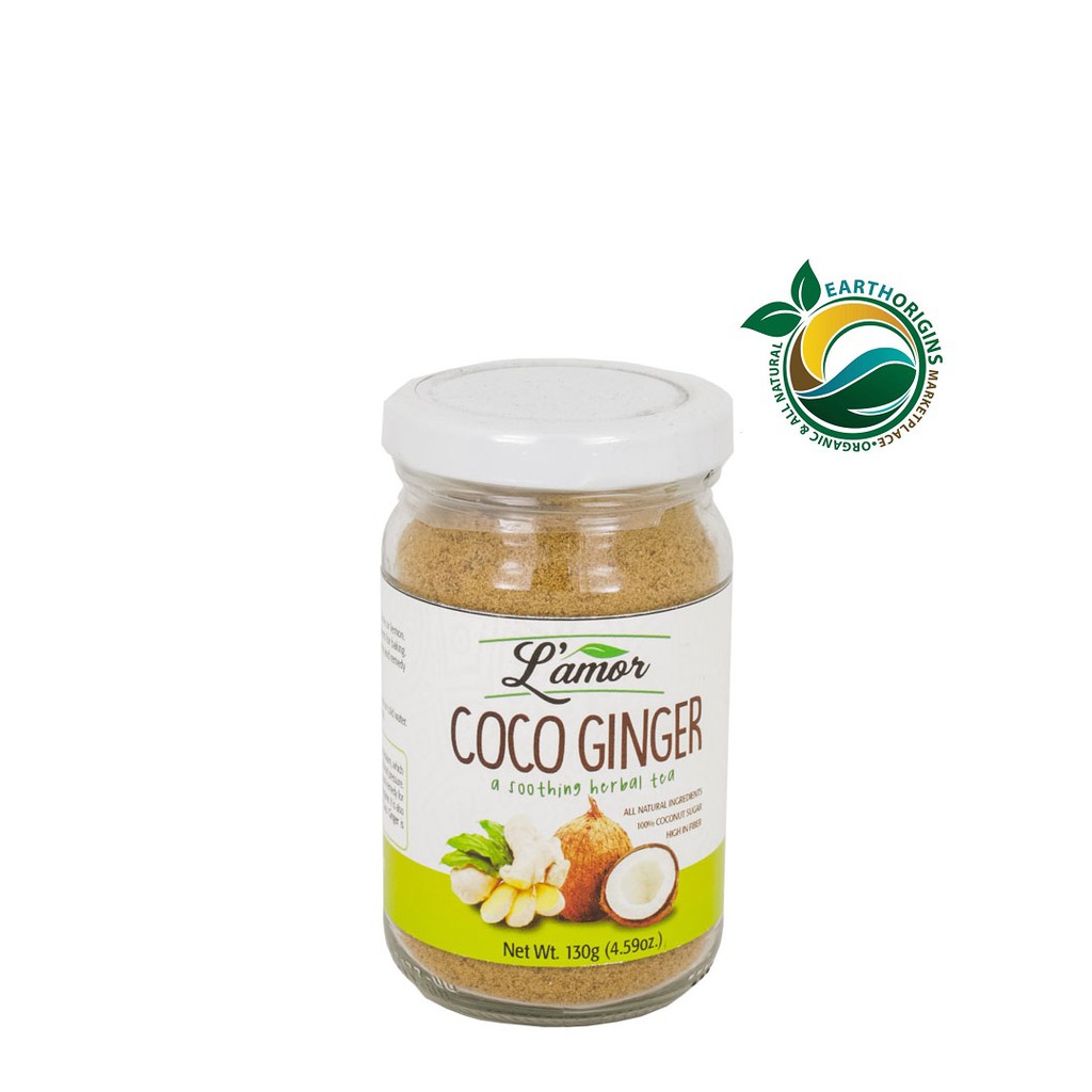 L Amor Coco Ginger Herbal Tea (130g) | Shopee Philippines