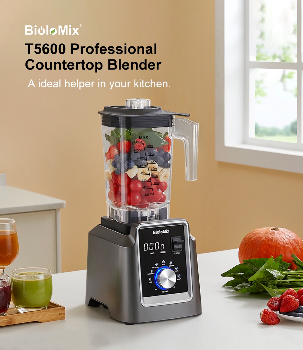 BioloMix Digital BPA FREE 2L Automatic Program Professional Blender ...