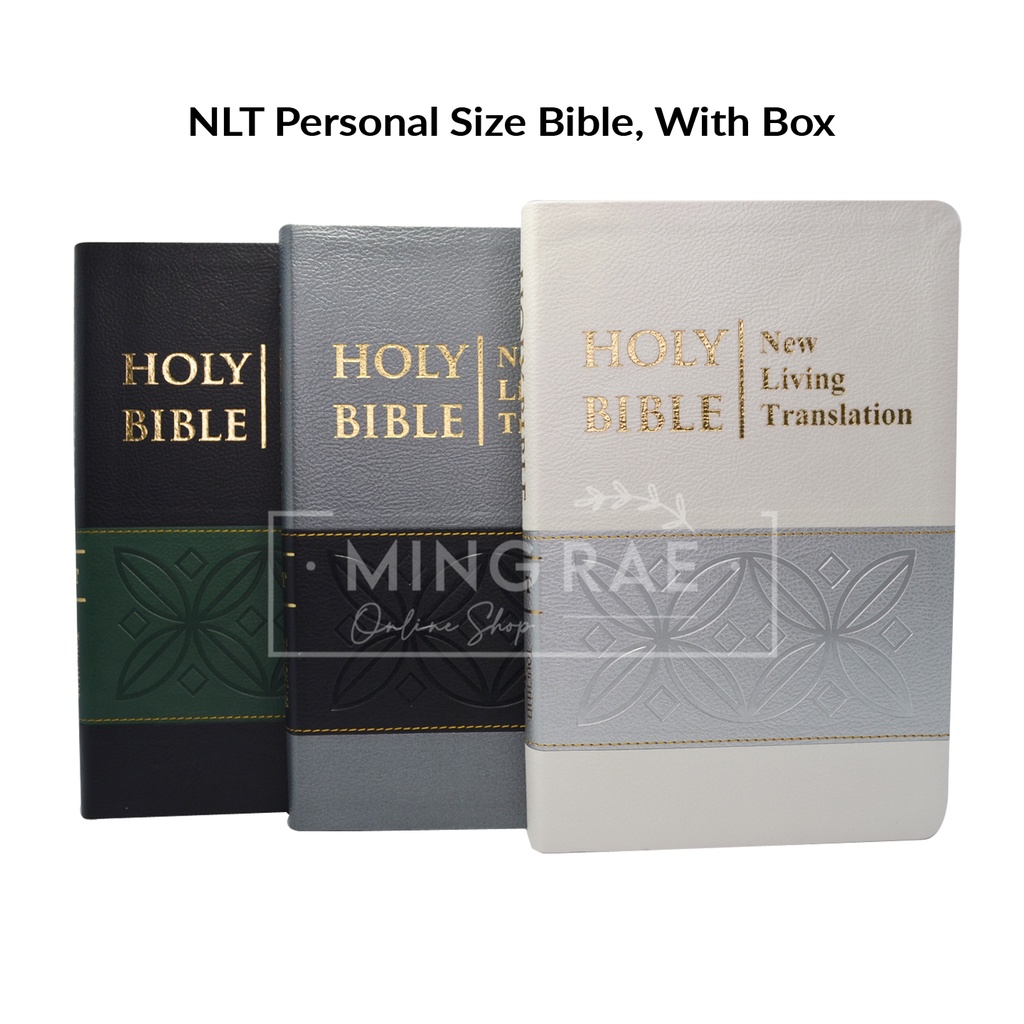 NLT Bibles, Faux Leather + Box | Shopee Philippines