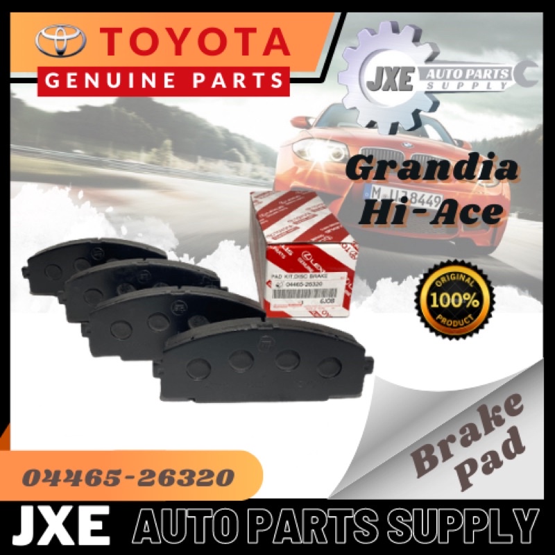 TOYOTA Ceramic Brake Pad2005-2018 (04465-26320) for HI-ACE/GRANDIA ...