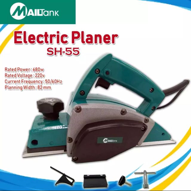 MailTank Electric Planer 680W SH55 Original | Shopee Philippines