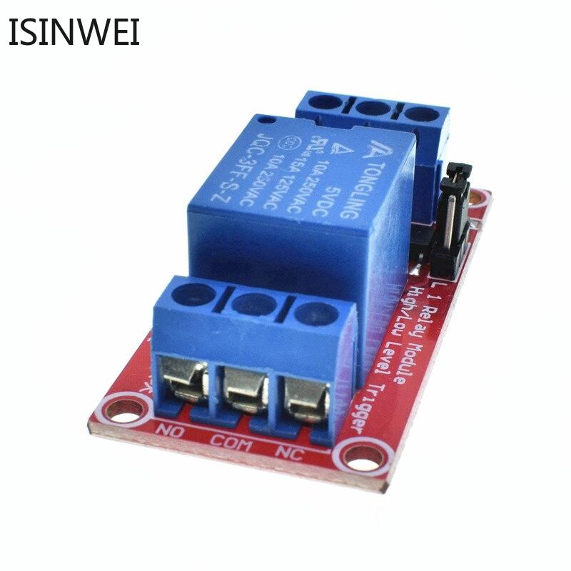 1 Channel 5V/12V/24V Relay Module with Optocoupler High/Low Level ...