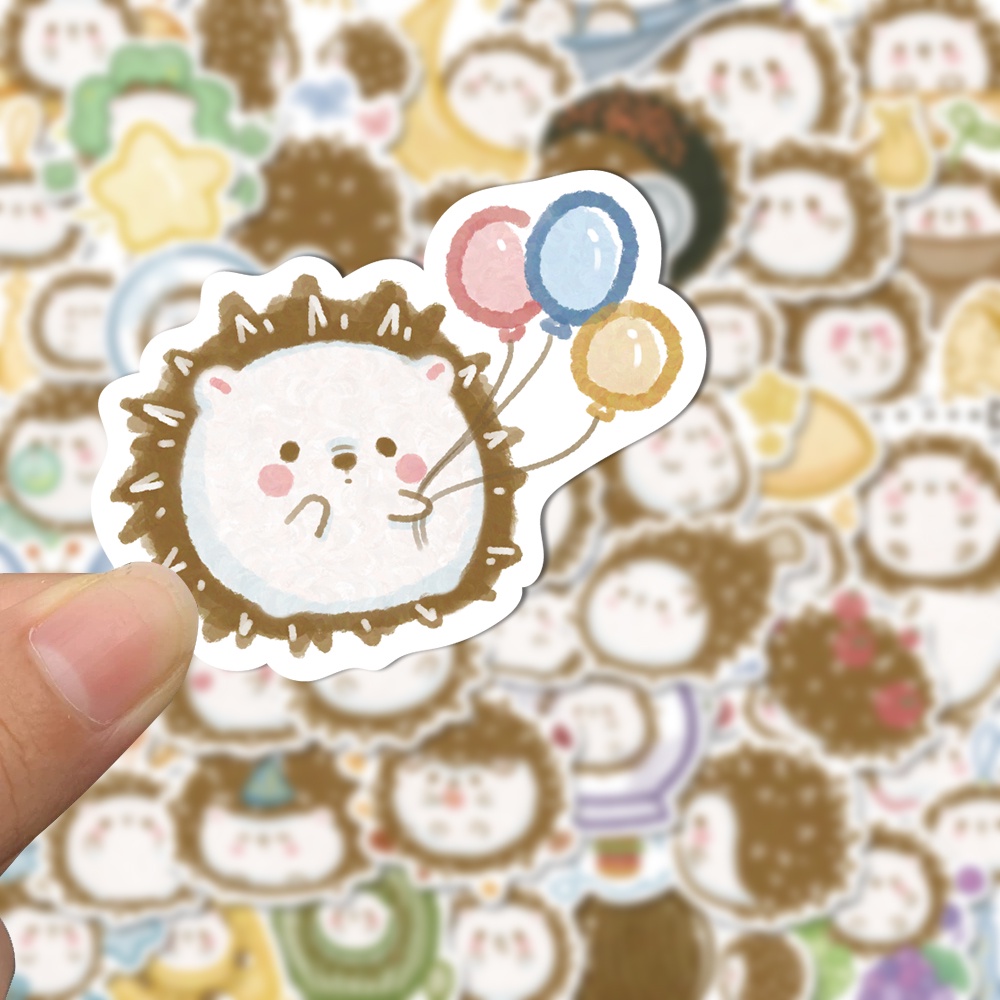 10/30/50Pcs Cartoon Hedgehog Critter Graffiti Sticker Laptop Skateboard ...
