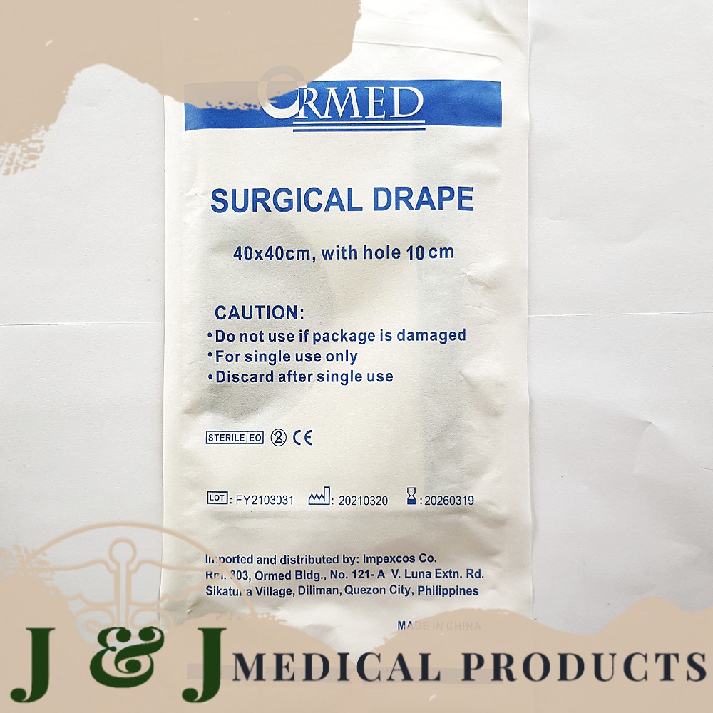 ORMED Sterile Surgical Drape (1PC) | Shopee Philippines