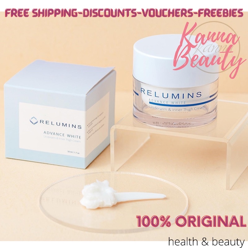 Relumins Underarm & Inner Thigh Cream - Made For Hard to Whiten Areas ...