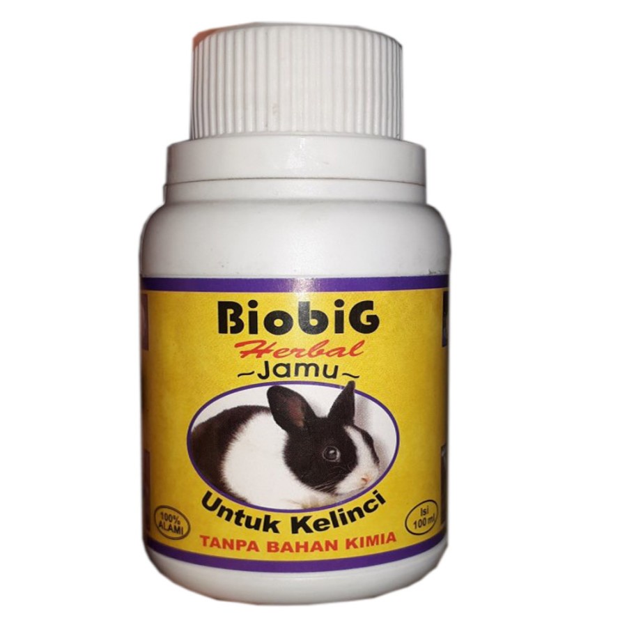 BIOBIG Jamu Vitamin Rabbit Herbal Supplement for Rabbits, Anti-Bloating ...