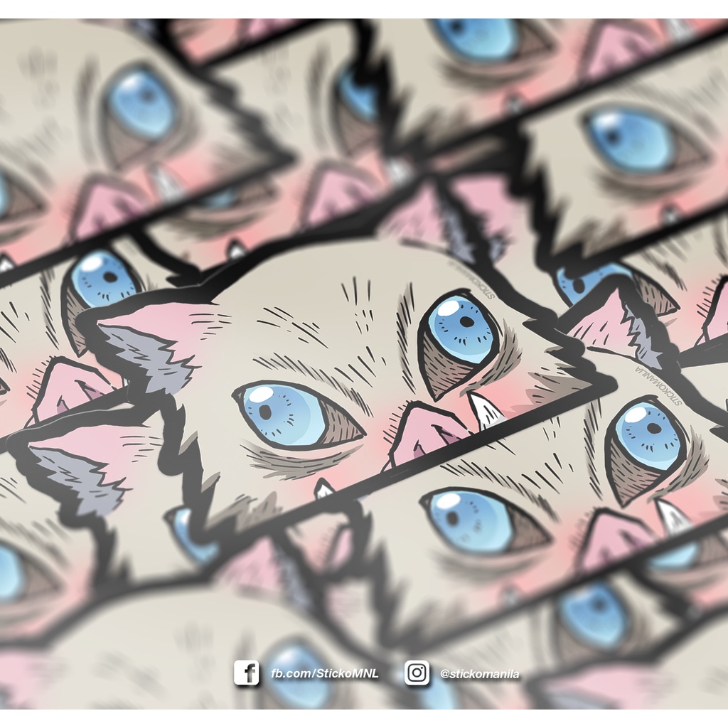 Sticko Manila : Demon Slayer - Hashibira Inosuke (Peeker) | Shopee ...