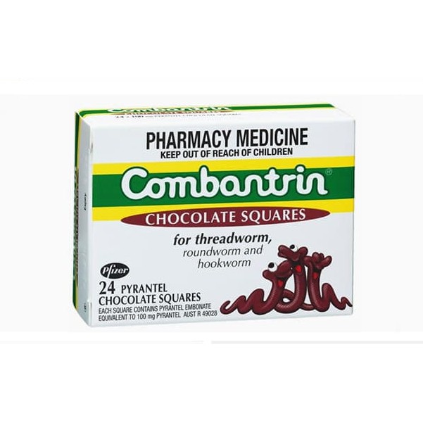 Combantrin Chocolate Squares 24 Pack | Shopee Philippines