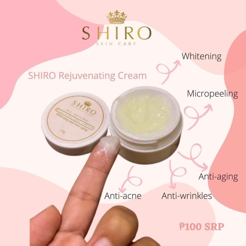 Shiro Rejuvenating Cream 10g | Shopee Philippines