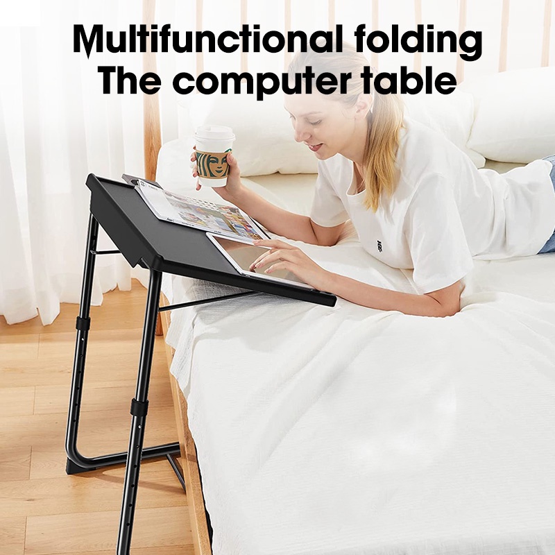 Minimalist Liftable Foldable Laptop Table Home Adjustable Mobile Desk ...