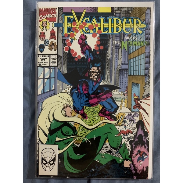 Excalibur Assorted Comics X-Men Nightcrawler Captain Britain Shadow Cat ...