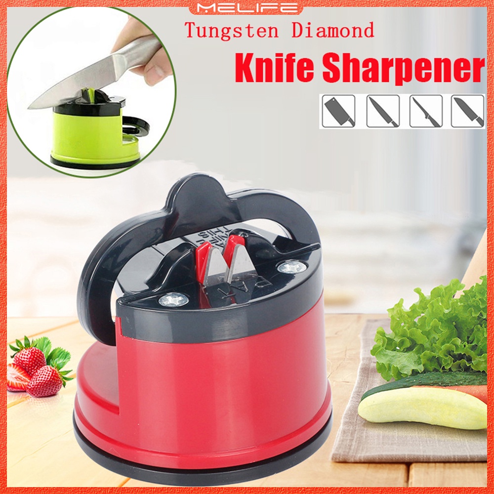 Safe Knife Sharpener Tungsten Blade Knife Sharpening with Suction Cup ...