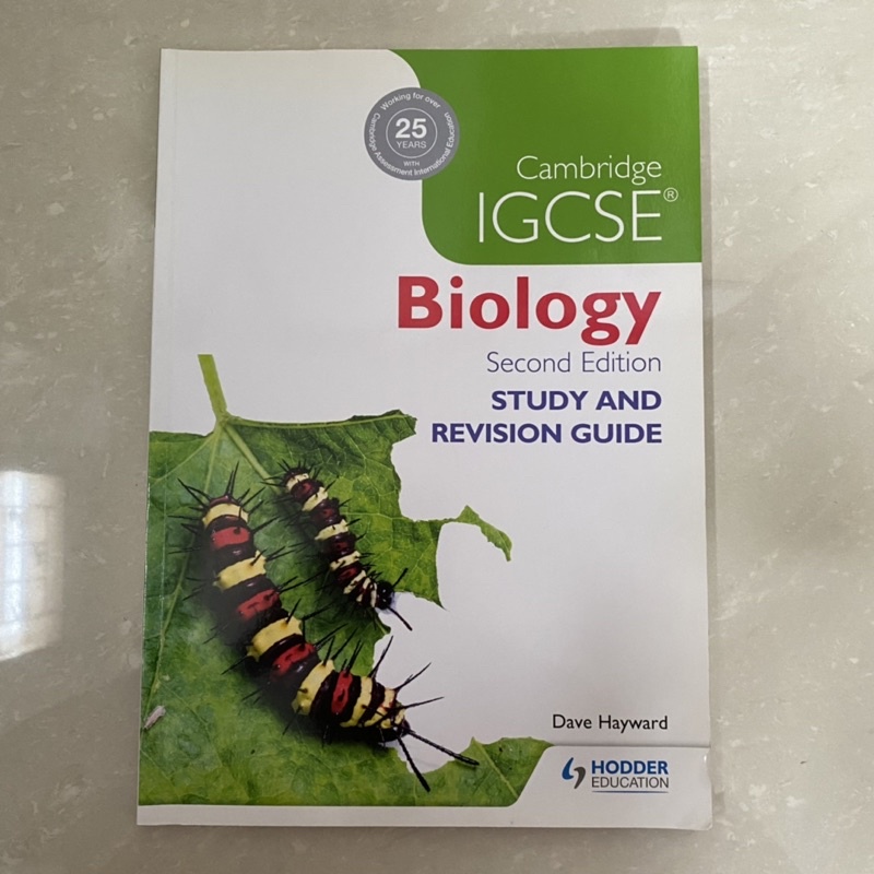 Cambridge IGCSE Biology Second Edition Study and Revision Guide ...