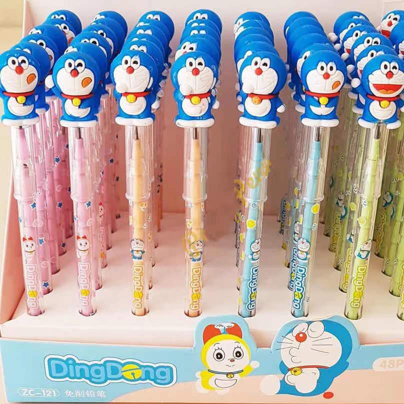 KKQV Set of 4 Doraemon Pencil ZC-121 | Shopee Philippines